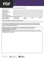 QIP Template for GP Training Evaluation | PDF