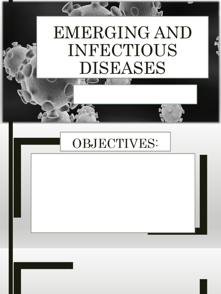 Emerging and Infectious Diseases Report | PDF | Infection | Pandemic