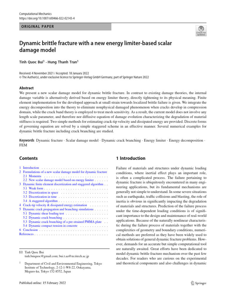4-Dynamic Brittle Fracture With A New Energy Limiter-Based Scalar ...