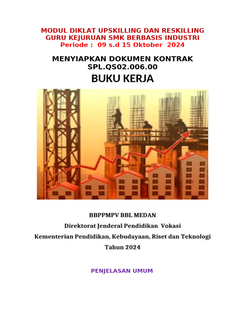 Menyiapkan Dokumen Kontrak (M. SAIFUL AMRILLAH, ST | PDF