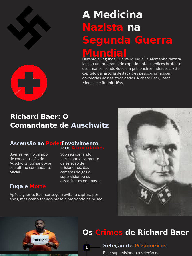 A Medicina Nazista Na Segunda Guerra Mundial | PDF | Campo de ...