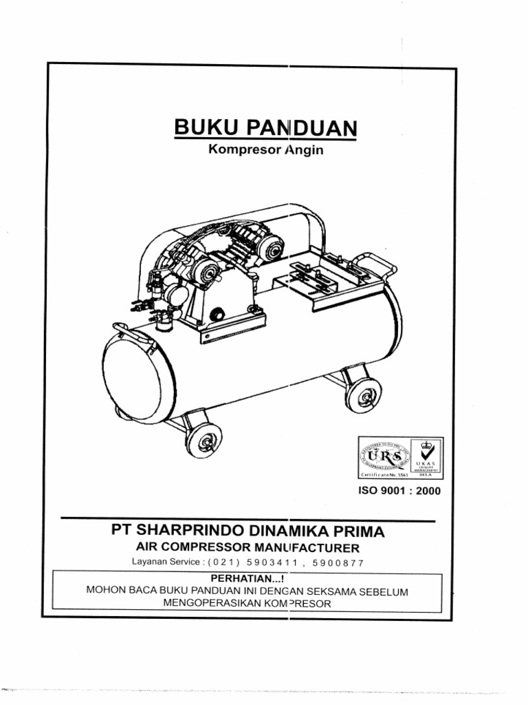 Air Compressor Shark - Buku Panduan | PDF