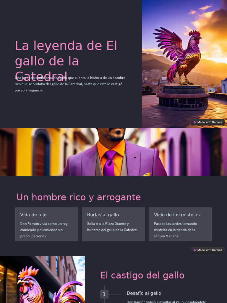 La Leyenda de El Gallo de La Catedral | PDF | Religión y espiritualidad ...