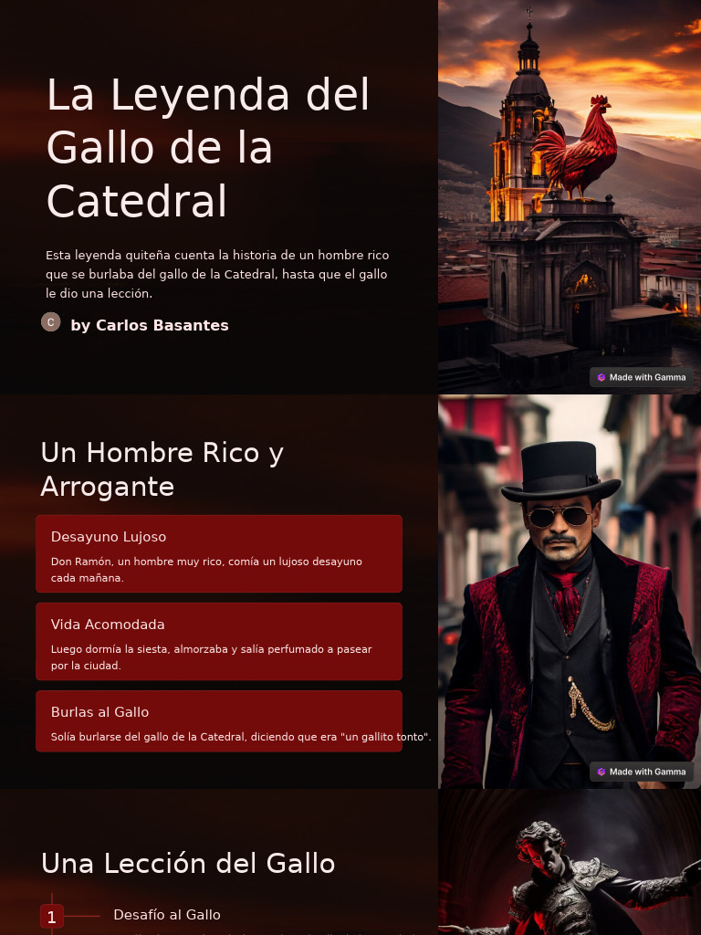 La Leyenda Del Gallo de La Catedral | PDF