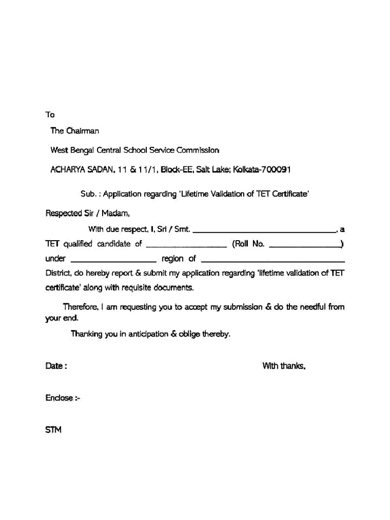 ?TET Certificate Validation Apply PDF (Shouse Study) | PDF