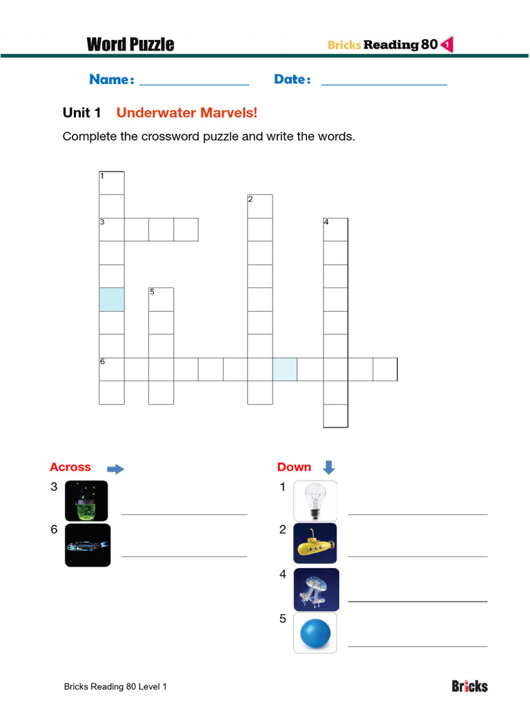 Bricks Reading 80_L1_Word Puzzle | PDF | Puzzles