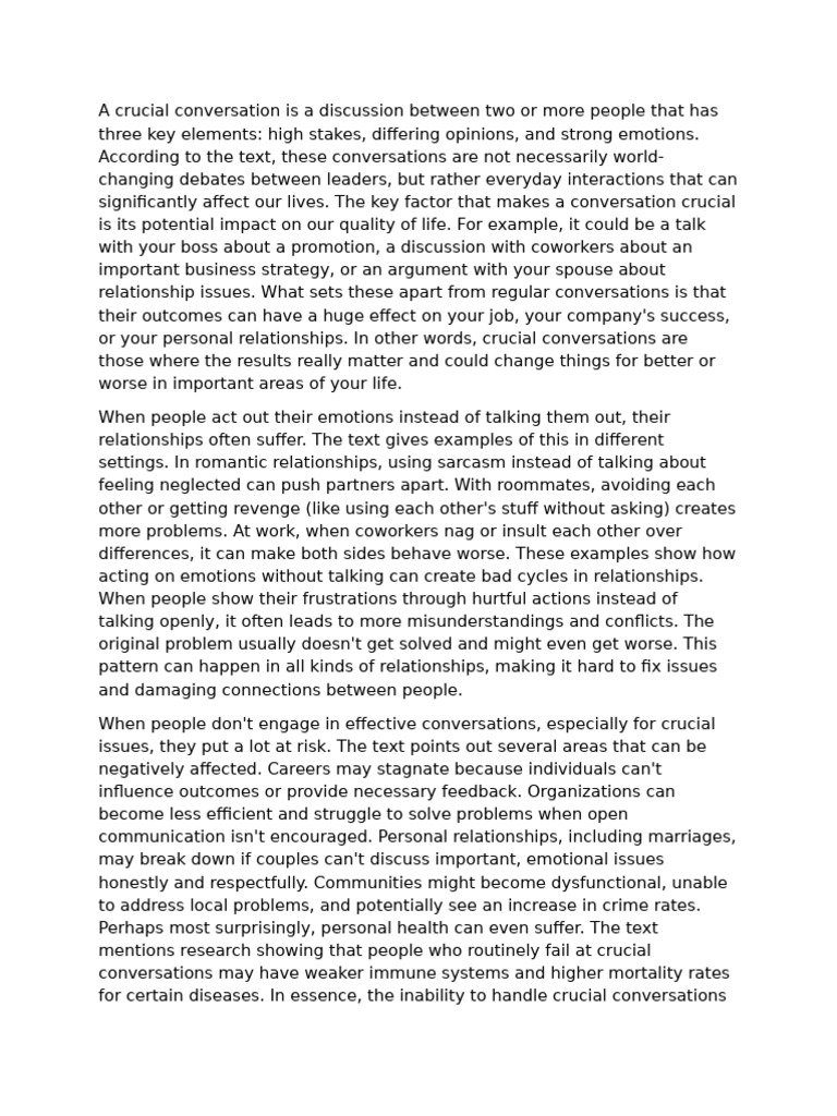 CST 477 - Part 1 Weekly Assignment | PDF | Conversation | Friendship