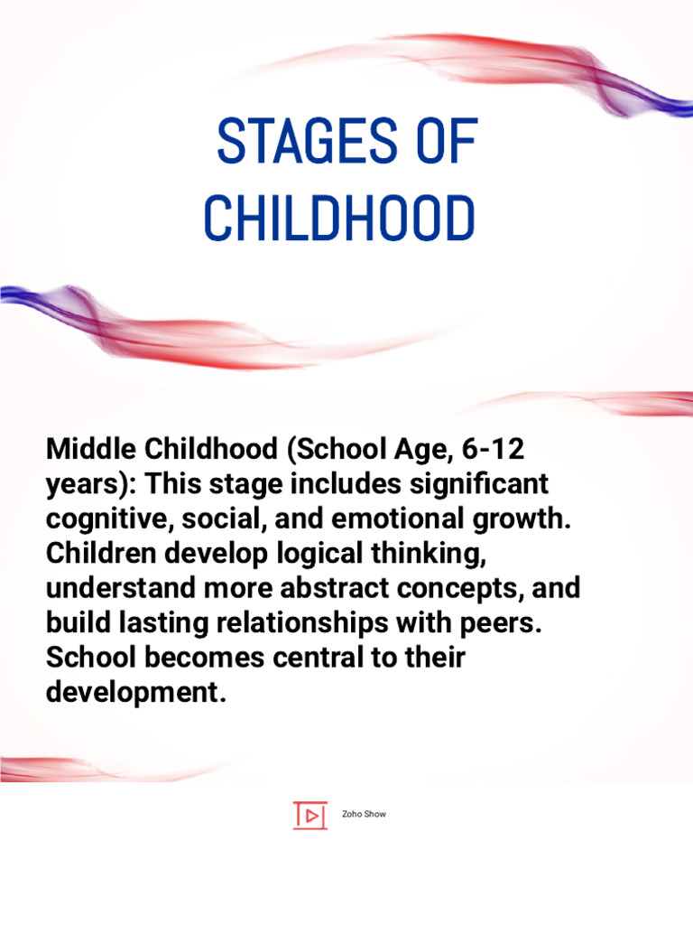 Middle Childhood Development (6-12) | PDF | Wellness