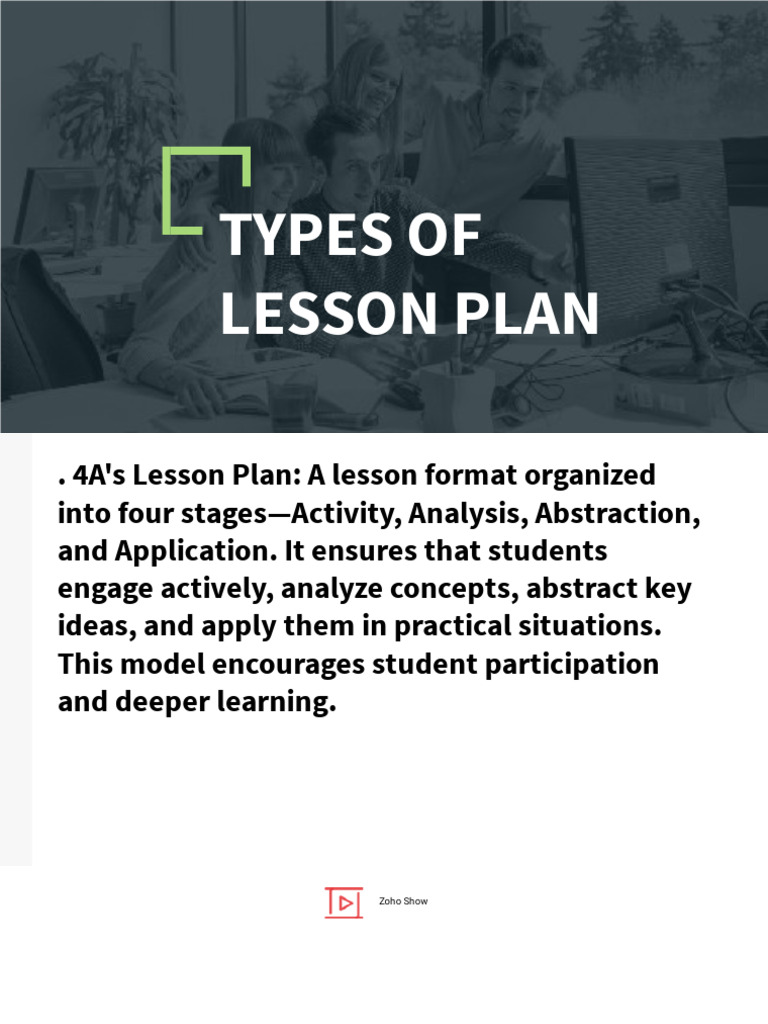 4a's Lesson Plan | PDF | Career & Growth
