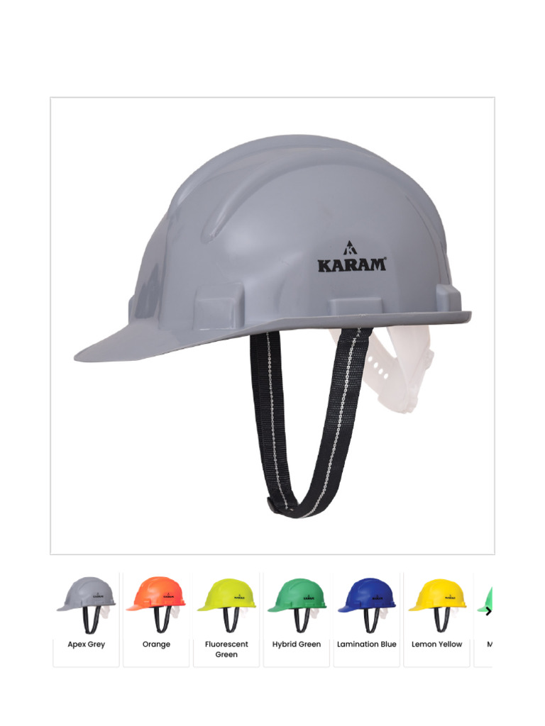 Karam PN501 Safety Helmet Specifications | PDF
