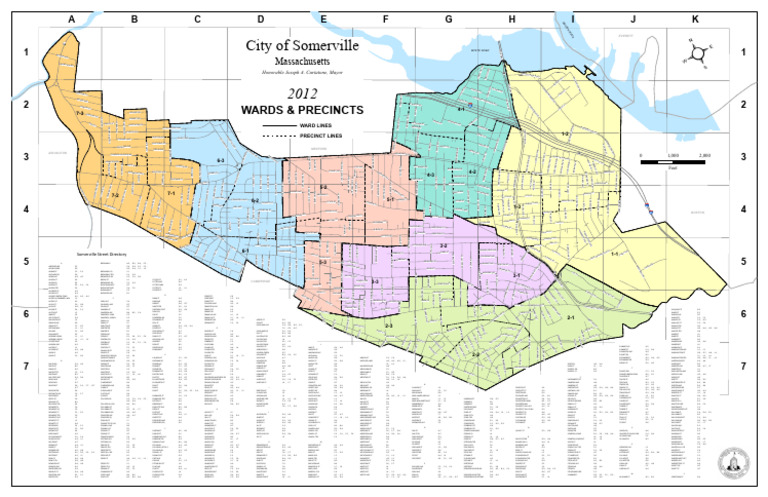 Somerville Ward and Precinct Map | PDF