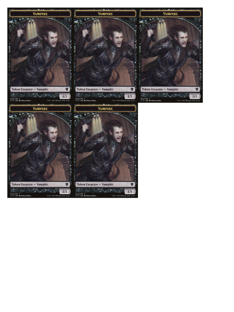 1 1 Black Vampires | PDF