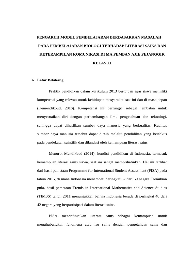 Proposal Dina 2 | PDF