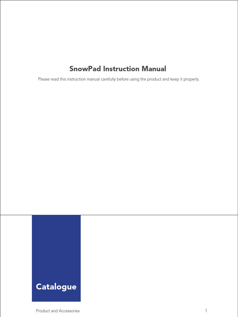 snowpad | PDF | Tap (Valve) | Pipe (Fluid Conveyance)