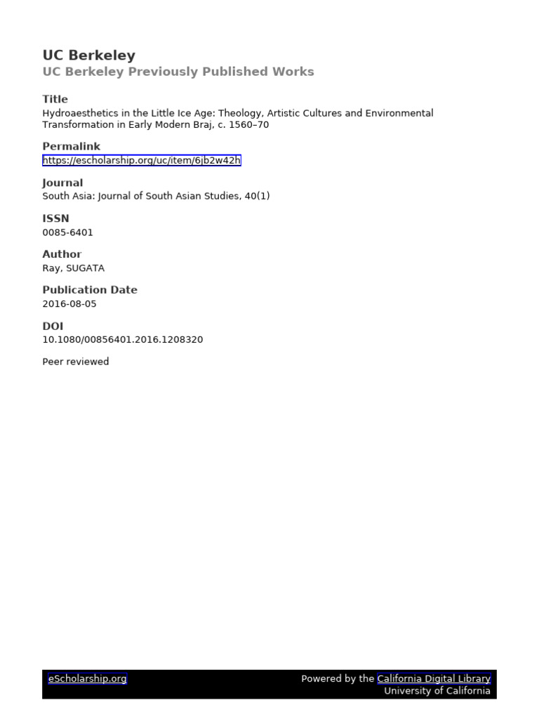 Sugata Ray Hydroaesthetics | PDF | Krishna | Hinduism