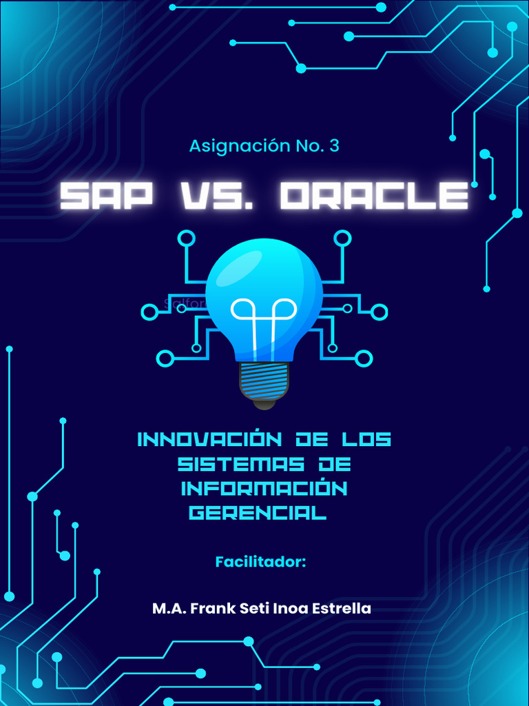 SAP VS. Oracle - Franlis Guerrero - MIG-101 | PDF | Negocios
