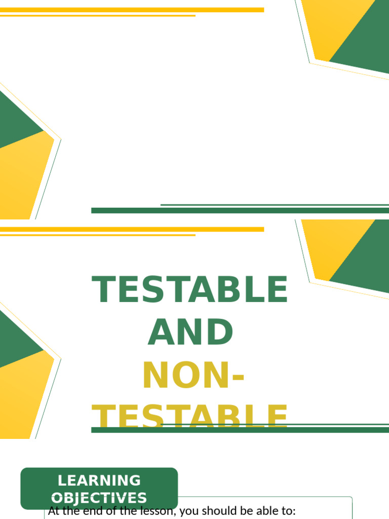 Testable vs Non-Testable Questions | PDF | Sunscreen | Experiment