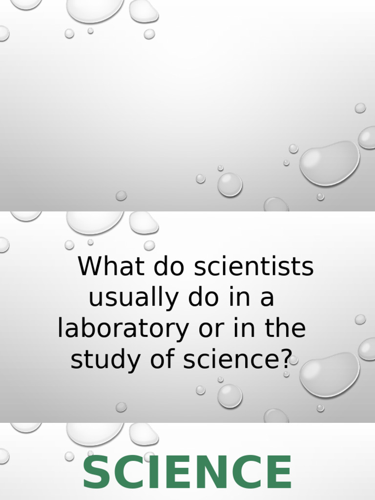TOPIC 1 SCIENCE PROCESS SKILLS | PDF | Hypothesis | Experiment