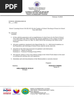 Locator Slip Guidelines for DepEd | PDF