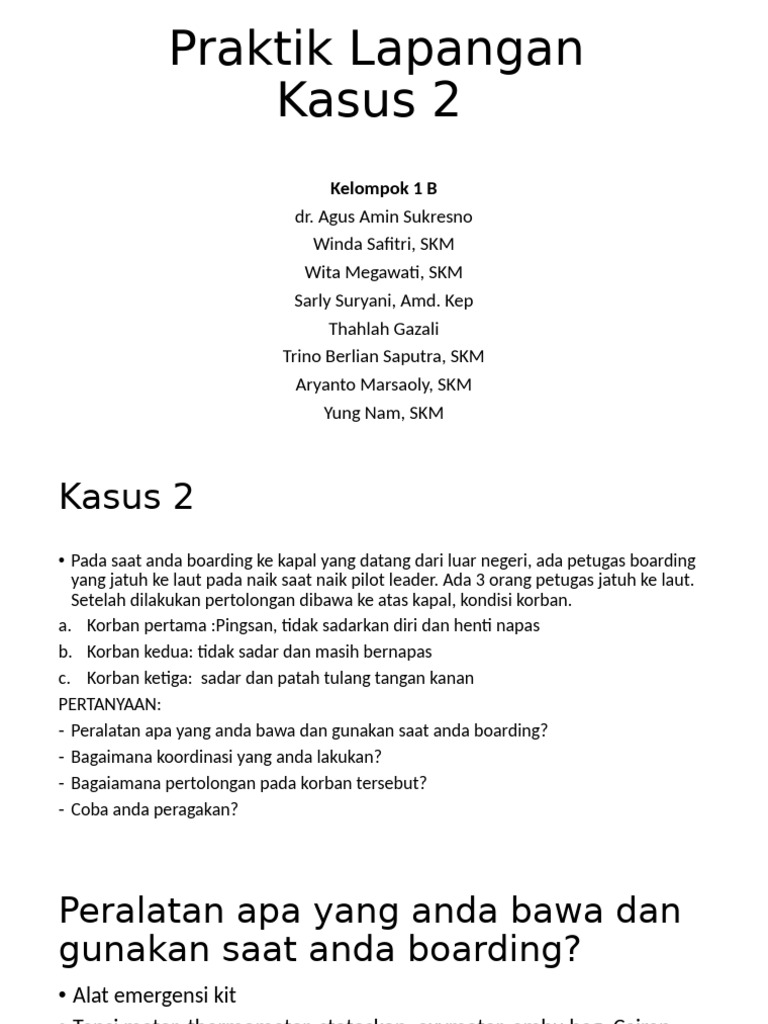 Praktik Lapangan | PDF