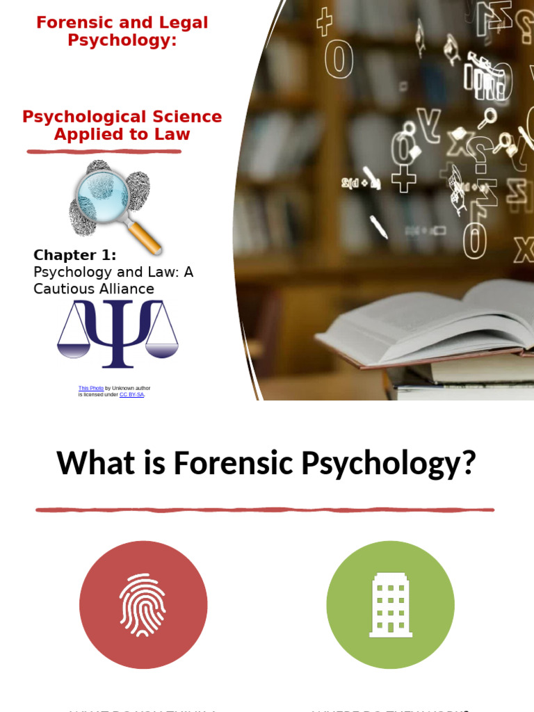 Chapter1Slides PS354 BB | PDF | Psychology | Forensic Science