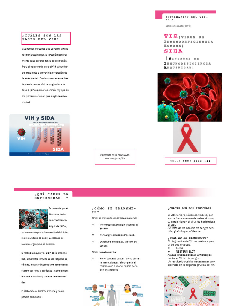 Fases y diagnóstico del VIH/SIDA | PDF | VIH | VIH / SIDA