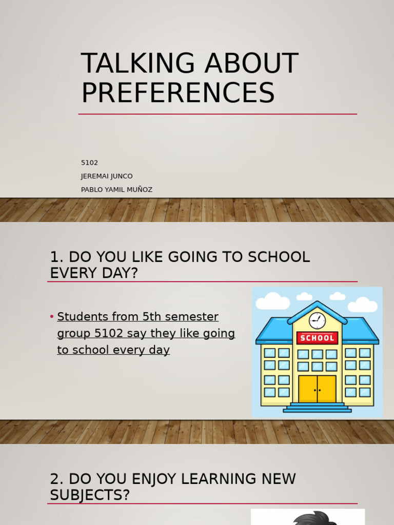 Talking About Preferences-2 | PDF
