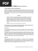 AIPCP Article Template | PDF | Microsoft Word | Times New Roman