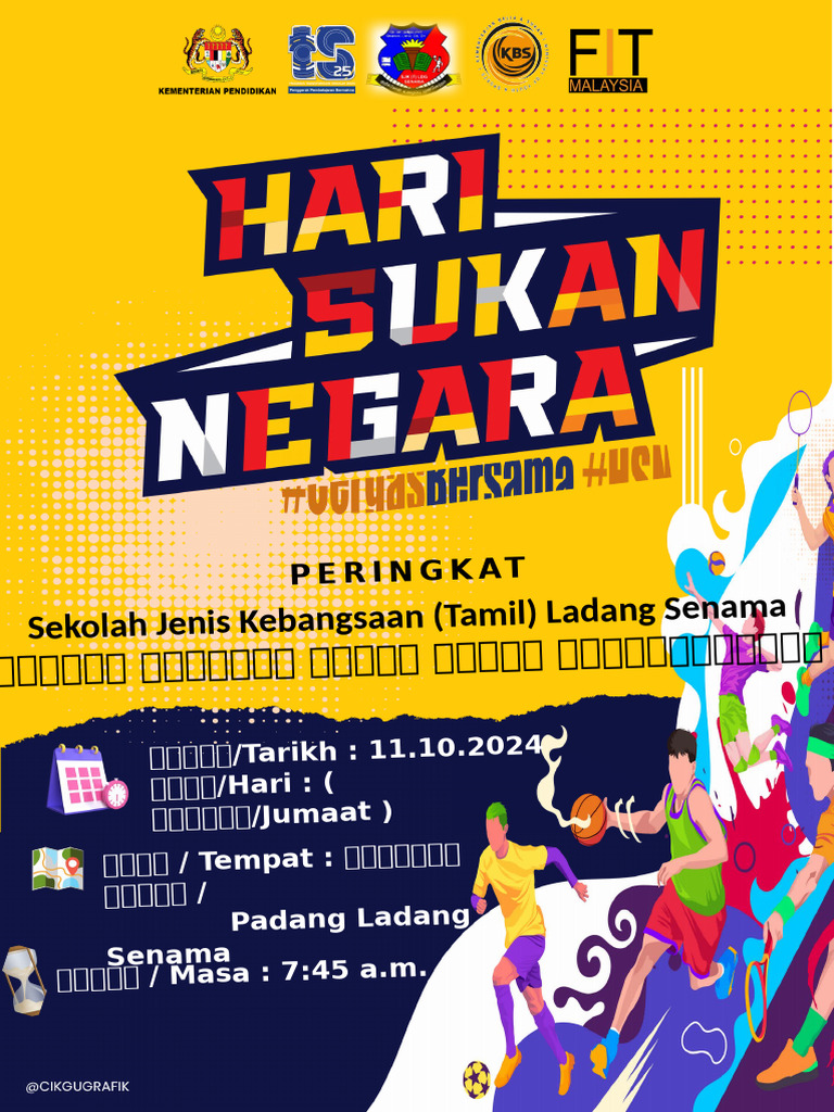 Buku Program Hari Sukan Negara 2024 | PDF