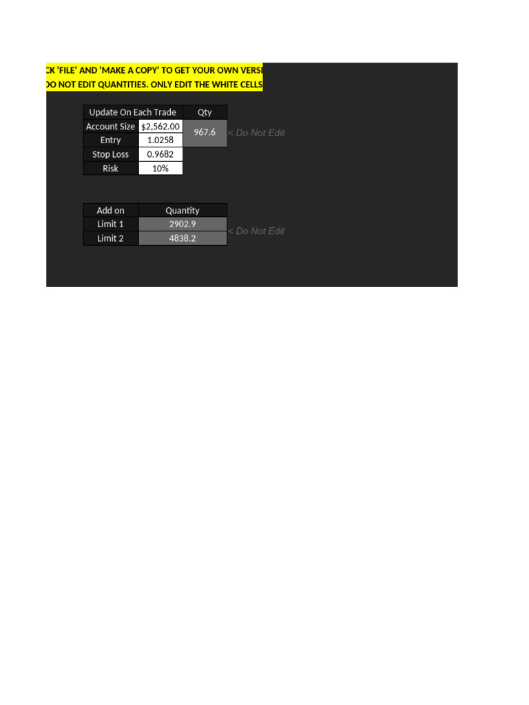 TCL Max Signals Calculator | PDF