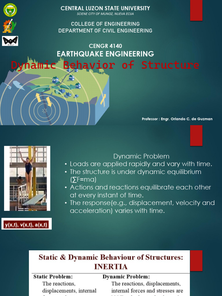 Dynamic Behavior of Structure - PODG | PDF | Technology & Engineering