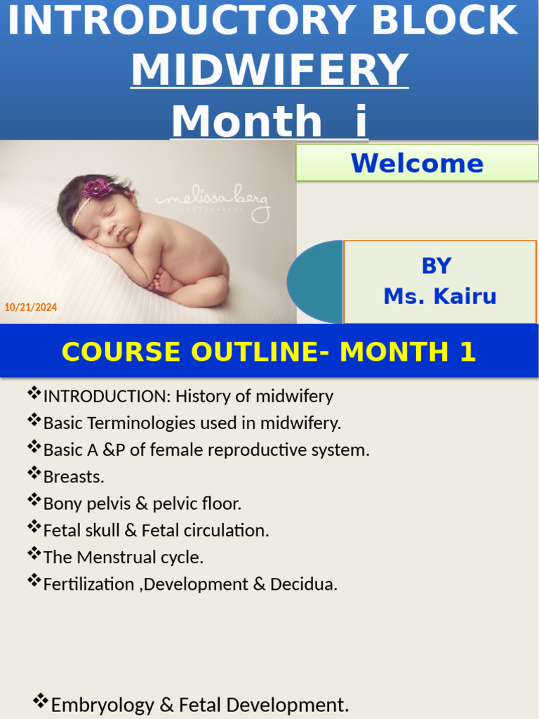 Midwifery Month 1 1 1 | PDF | Uterus | Pelvis