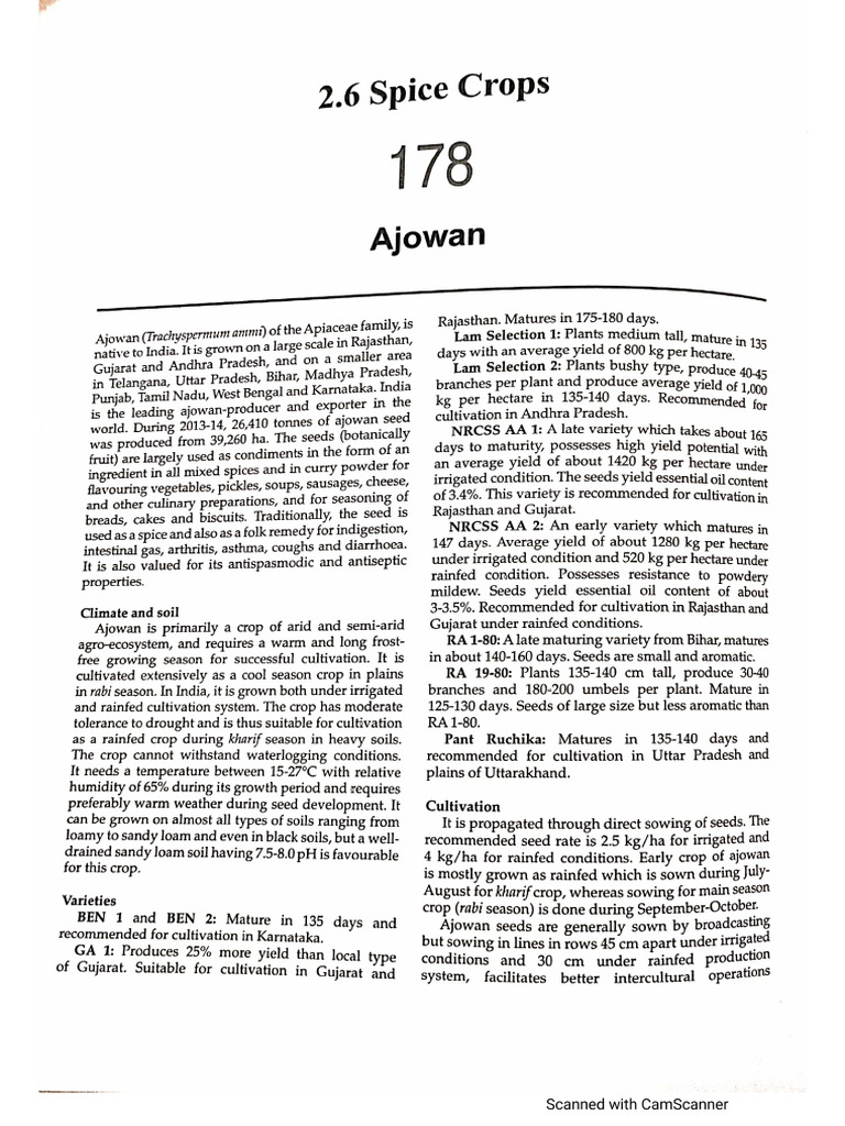 Handbook Volume 2 Spices Crops | PDF