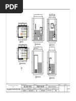 Chapel - Plan, Elev, Section | PDF | Technical Drawing | Infographics