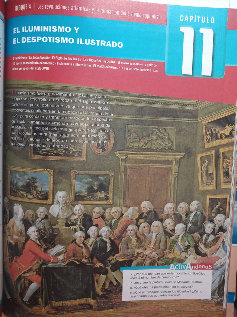 Iluminismo. (Cap. 11, Activados) | PDF | Filosofía moderna | Era de ...