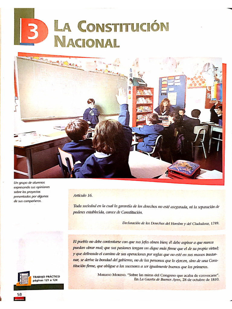 La Constitución Nacional. Estructura y Preámbulo | PDF