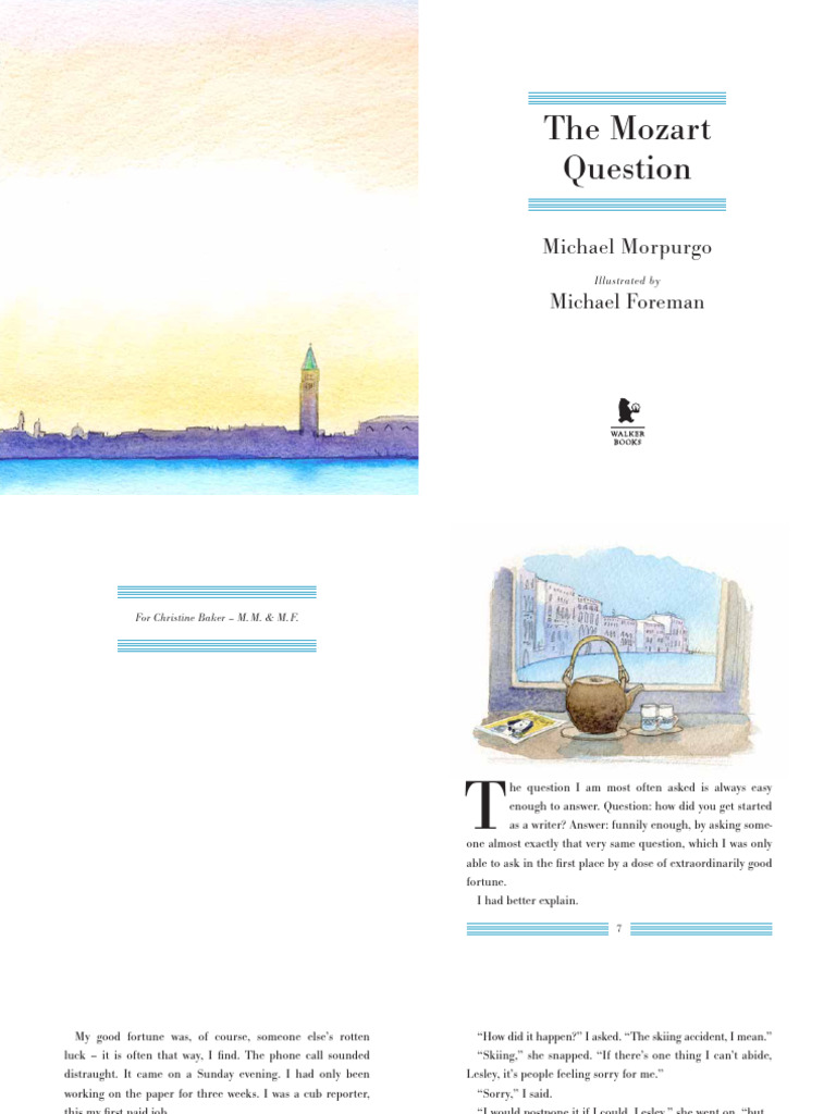 The Mozart Question PDF | PDF | Books