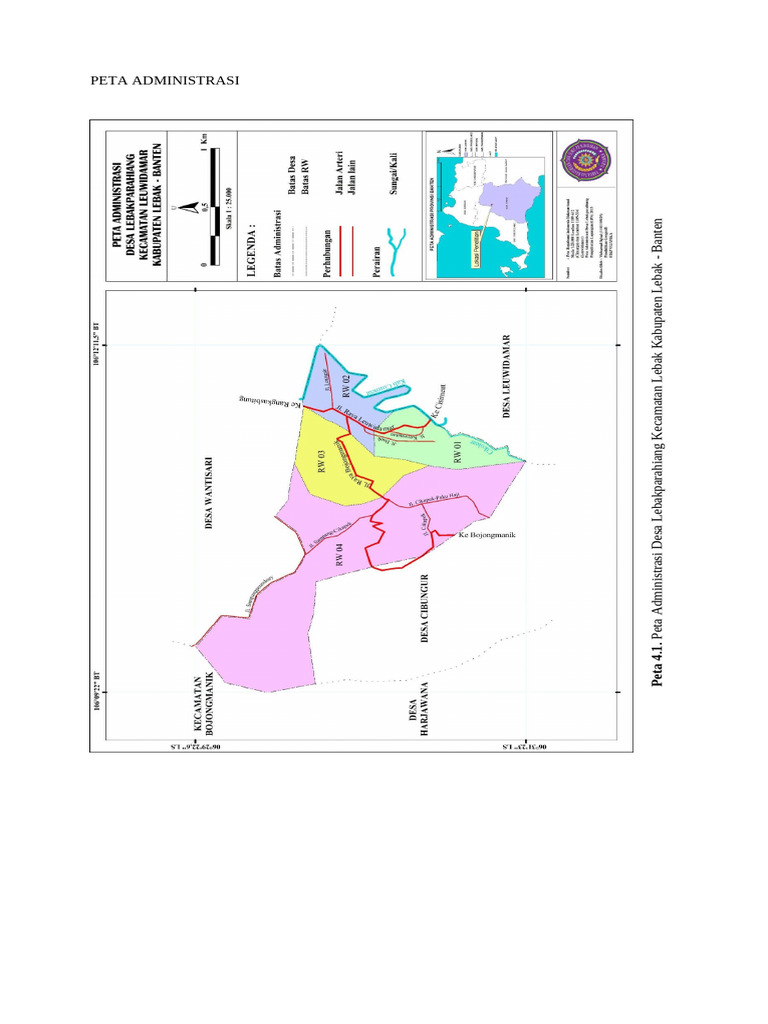 Peta Administrasi | PDF