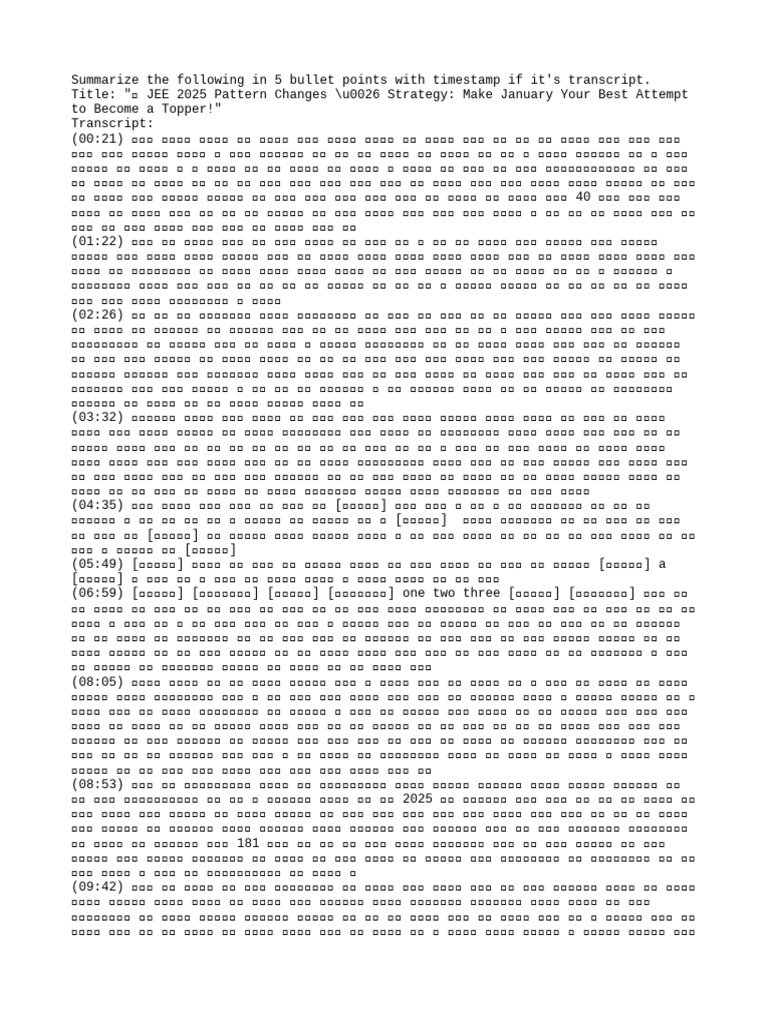 Summarize The Following in 5 Bullet | PDF