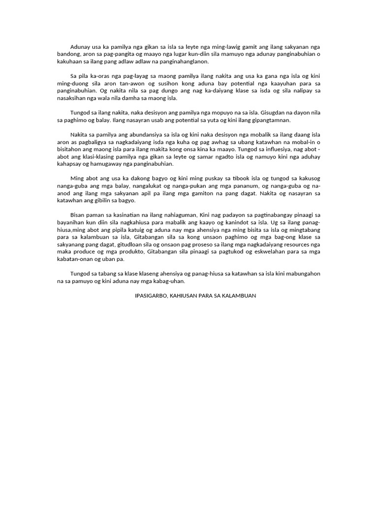 Story Line | PDF