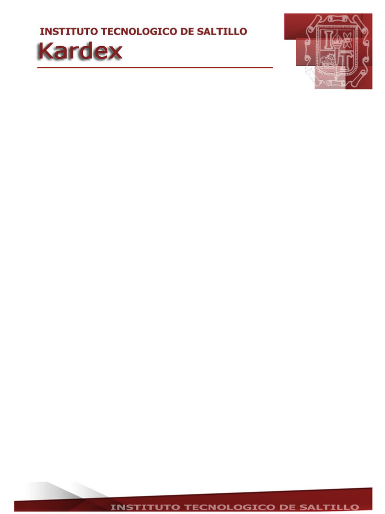 Kardex | PDF