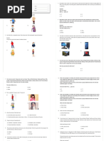 Latihan Soal Descriptive Text Kelas 7 | PDF | Classroom