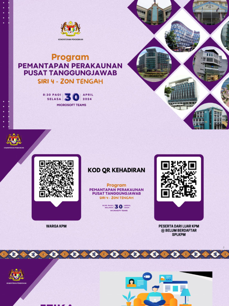 Slaid Utama Perspektif Ka KPM Siri 4 2024 Zon Tengah - PDF Kursus | PDF