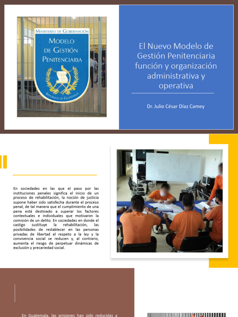 Nuevo Modelo de Gestión Penitenciaria | PDF | Prisión | Correcciones