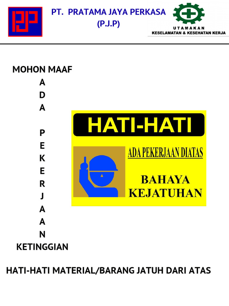 Rambu Ketinggian | PDF