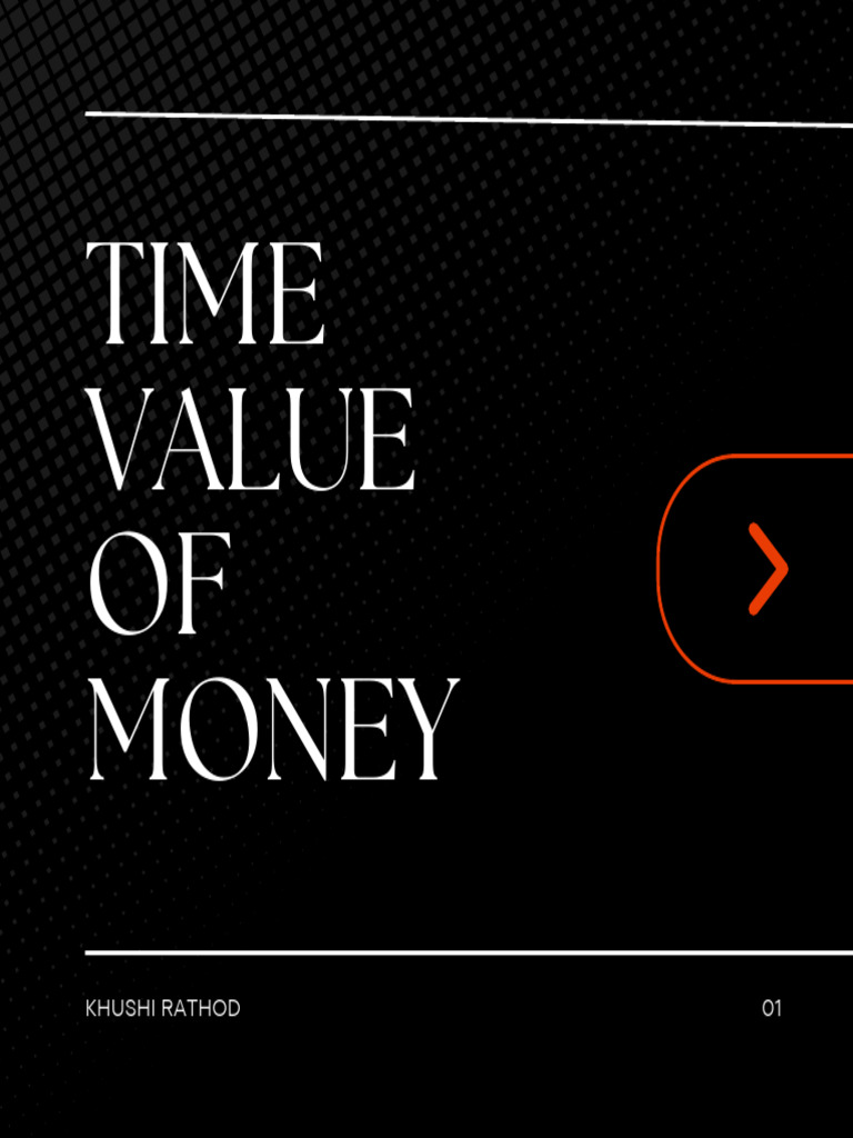 Time Value of Money 1 | PDF | Finance & Money Management | Law