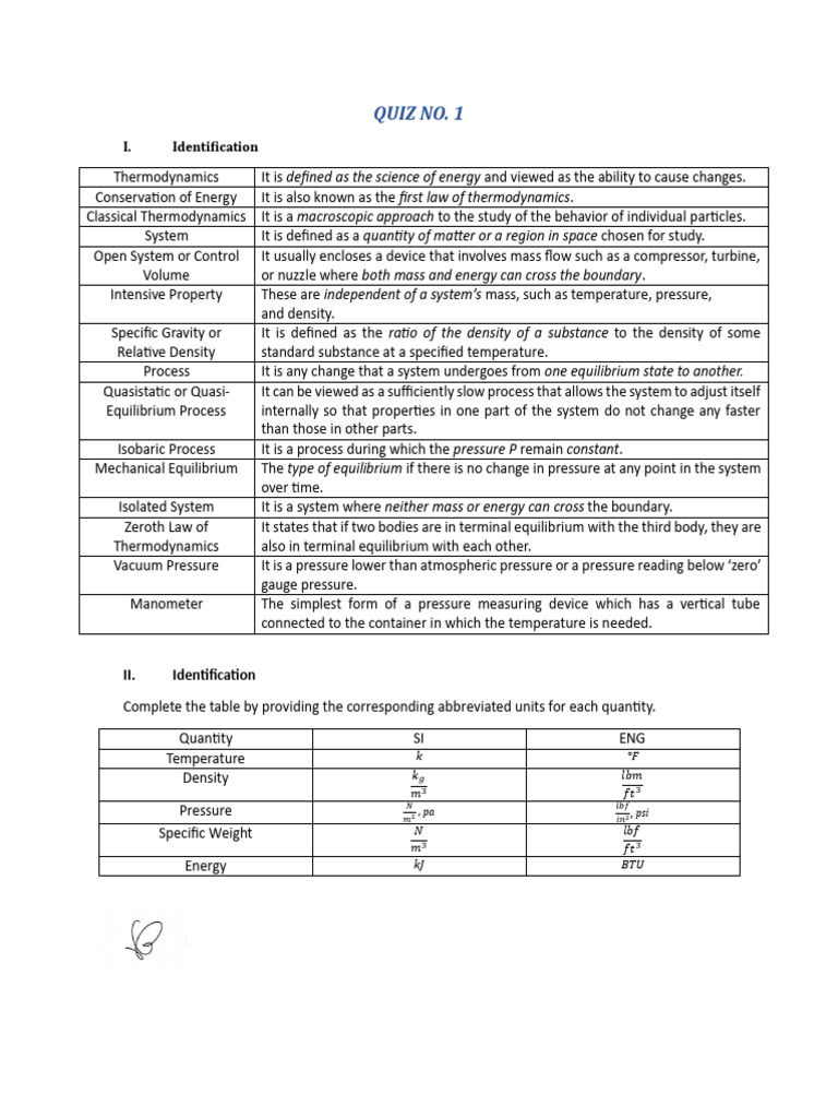 Thermodynamics Concepts and Definitions | PDF | Heat | Temperature