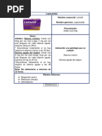 Efectos y dosis de Tonaril (Trihexifenidilo) | PDF | Enfermedad de ...