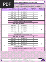 018-Pemakluman Tarikh Ujian SEGAK & BMI | PDF