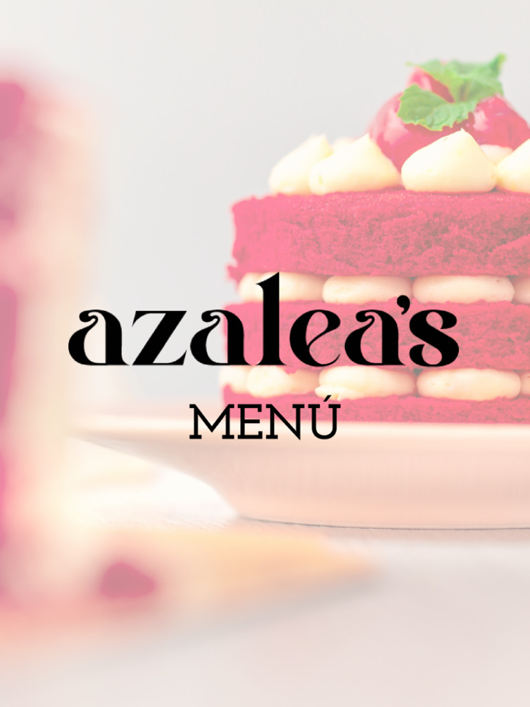Menú Azaleas 2024 | PDF